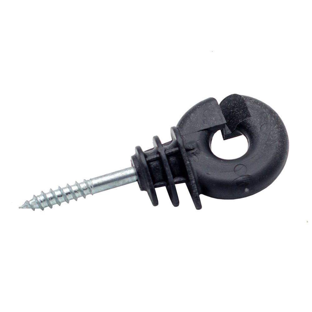 Set 50 izolatori inelari gard electric ZEP, pentru stalpi din lemn, fi ...